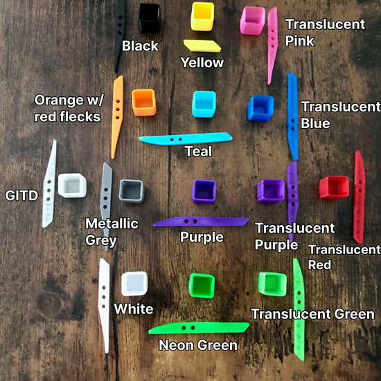 Bite Handle Markers [4 or 6-pack] – Zippy Balisong LLC