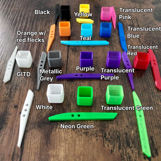 Bite Handle Markers [4 or 6-pack] – Zippy Balisong LLC