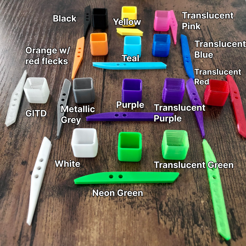 Bite Handle Markers [4 or 6-pack] – Zippy Balisong LLC